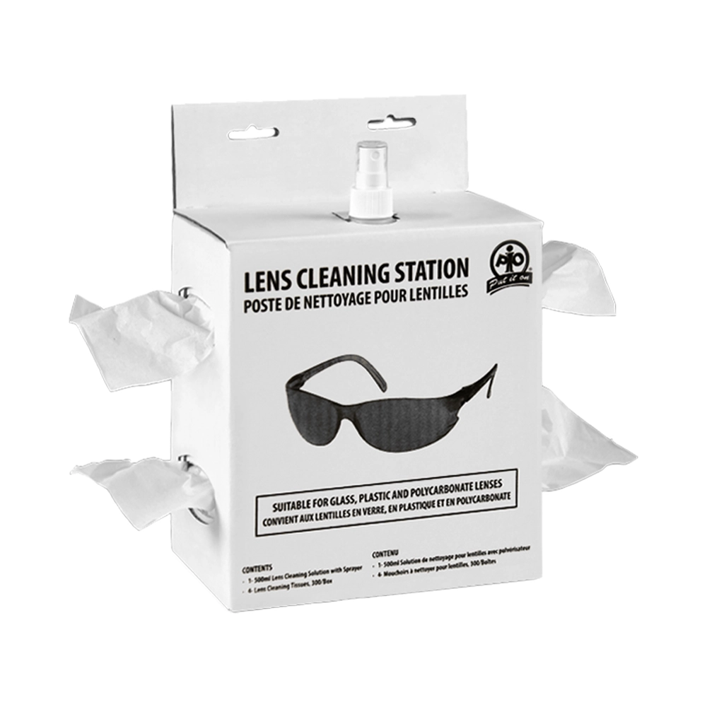 Disposable Station • 500ml Lens Cleaner • 4 Boxes of Tissues • 6 pack ...